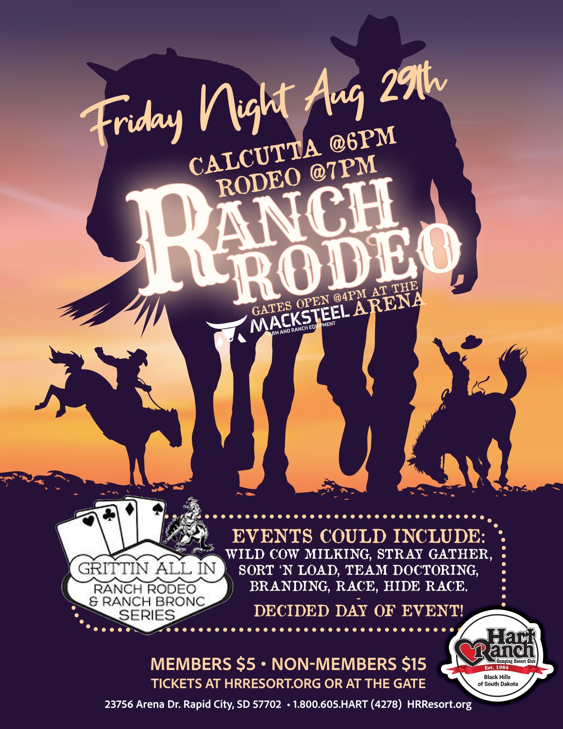 Ranch Rodeo | Black Hills Rodeos | Hart Ranch Rodeo